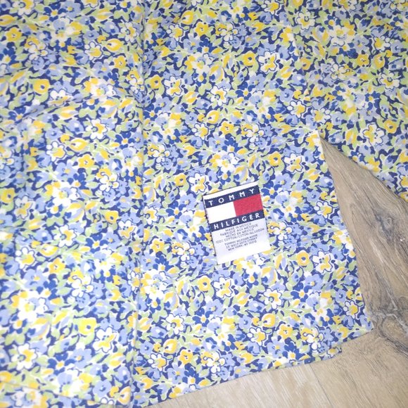 Tommy Hilfiger | Accents | Two Tommy Hilfiger Elizabeth Ann Blue Yellow ...